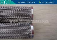 China 20/100mesh Durable Metal Filter Element with Woven Metal Mesh,Stainless Steel Filter Element for sale