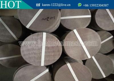 China Manufacture Of Circular Mesh Screen, Extruder Screens, Wire Mesh Disc (Factory) for sale