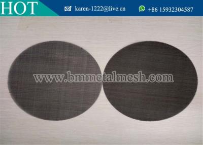 China Mild Steel  Round Shape Extruder Screens For Filters,Dia 170mm Plain Weave Filter Discs for sale