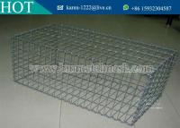 China 3.0mm 4.0mm Welded Gabion Boxes For Stone Cage / Welded Gabion Basket for sale