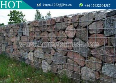 China High Tensile Galvanized Welded Gabion Basket Welded Gabion Wall for sale