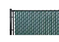 China Garden DIY Weather Resistant Plastic PVC Privacy Smart Metal Mesh Fence Slats Kit For Chain Link for sale