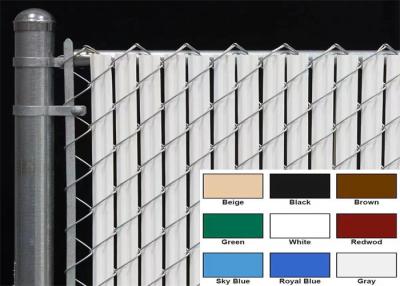 China Garden DIY Weather Resistant Plastic PVC Privacy Smart Metal Mesh Fence Slats Kit For Chain Link for sale