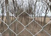 China Galvanized Razor Barbed Wire Diamond Wire Mesh Chain Link Fence 4FT 5FT 6FT 8FT for sale