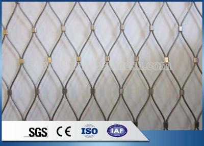 China AISI 316 X-Tend Flexible Stainless Steel Cable Mesh For Exhibition Protection for sale