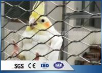 China Hand Woven SGS Certified Stainless Steel Cable Mesh with 0.01mm Locating Precision for Zoo Enclosures for sale