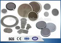 China Filter Discs,Extruder Screen Mesh For Filters,Recycling Plastic Screen for sale