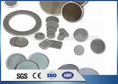 China Metal Mesh Disc Filter For PP PE Plastic Recycling for sale
