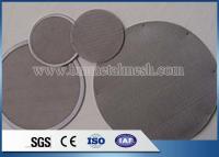 China Metal Mesh Disc Filter For PP PE Plastic Recycling for sale