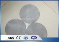 China Stainless Steel Dutch Weave Metal Mesh Screen Filter With Customizable Diameter For Plastic Recycling for sale