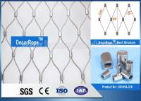 China Ferrule Woven X Tend Stainless Steel Cable Mesh 7*7 7*19 For Decoratiion for sale