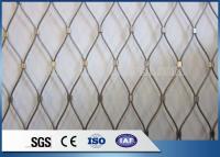 China Ferrule Woven X Tend Stainless Steel Cable Mesh 7*7 7*19 For Decoratiion for sale