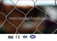 China Architectural Facade Stainless Steel Cable Mesh X-Tend  7*7 7*19 for sale