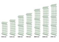 China Pvc Coated Galvanized V Bend Curved 3D Welded Wire Mesh Fence Panel For Outdoor Garden Farm for sale
