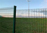 China Pvc Coated Galvanized V Bend Curved 3D Welded Wire Mesh Fence Panel For Outdoor Garden Farm for sale