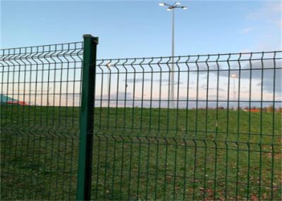 China Pvc Coated Galvanized V Bend Curved 3D Welded Wire Mesh Fence Panel For Outdoor Garden Farm for sale
