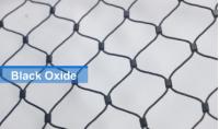 China Black Oxide Finished X-tend Inox Wire Rope Mesh/ Cable Mesh/ Cable Webnet for sale