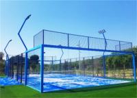 China Panoramic Padel Tennis Court Design Production Construction Provider for sale