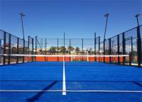 China BM Steel Mesh Fencing Panoramic Padel Court Fence Galvanized 10Mx20M for sale