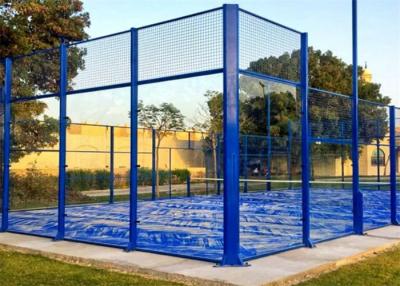 China Custom Padel Courts Metal Mesh Fence For Sports Ventres And Tennis Clubs for sale