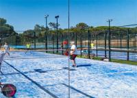 China New Design Panoramic Padel Court Fence Steel Wire 10Mx20M for sale