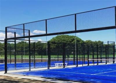 China New Design Panoramic Padel Court Fence Steel Wire 10Mx20M for sale