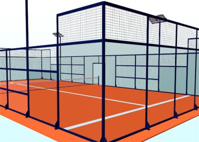 China Custom Paddle Court 12mm Artificial Turf Padel Tennis Court Fence for sale