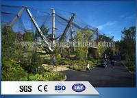 China High Tensile Stainless Steel Zoo Aviary Netting For Zoo Exhibition Cable Wire Mesh for sale