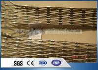 China High Tensile Stainless Steel Zoo Aviary Netting For Zoo Exhibition Cable Wire Mesh for sale