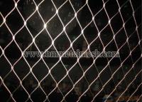 China Stainless Steel Cable Webnet / Cable Mesh For Bridge Protection for sale