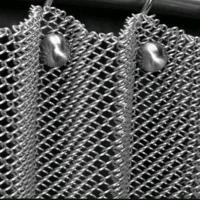 China Custom Metal Mesh Drapery & Architectural Drapery For Decoration for sale