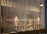 China Customized Aluminum Wire Mesh Curtain with 1.2Mm Wire Diameter and Spray Painted Surface for sale