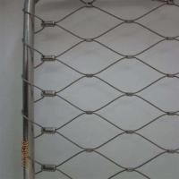 China Hand Woven Stainless Steel Diamond Rope Mesh For Building Constructio for sale