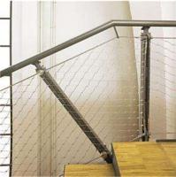 China 2.0Mm Stainless Steel Wire Rope Mesh Fencing For Stair Mesh Black Oxide for sale