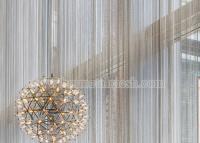 China 1.2mm Wire Diameter Metal Coil Drapery Screen with Baking Finish and Customized Size for Architectural Decoration for sale