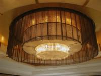 China Metal Coil Architectural Woven Metal Mesh Fabric Drapery Curtains for sale