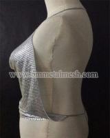 China Adults Age Group And Sequins Fabric Wire Mesh Dress For Evening Dress for sale