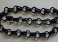 China Aluminum Chain Fly Screen,Metal Chain Link Curtain For Door for sale