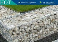 China Galvanized Welded Gabion Box with 380N/mm2 - 550N/mm2 Tensile Strength and 75x75mm Opening Size for Retaining Walls for sale