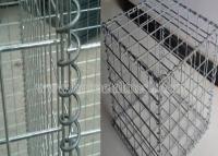 China Hot Dipped Galvanized Welded Mesh Gabion Basket with 75x75mm Opening Size for Retaining Walls for sale