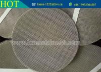 China 24*110 Mesh 0.35/0.25mm Stainless Steel Dutch Woven Wire Mesh Extrusion Filter Screen for sale