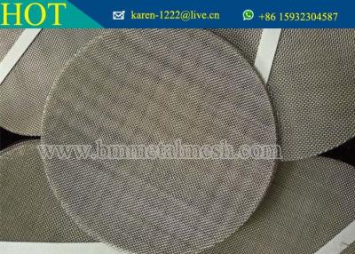 China 5/10/20/25 Micron Plastic Extruder screens,Stainless Steel Dutch Woven Wire Filter Mesh for sale