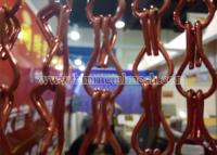 China Aluminum Double Hooks Chain Link Curtain For Fly Screen for sale