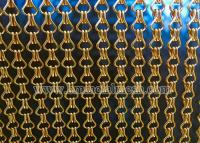 China Decorative Metal Chain Fly Screen As Door Curtain For Room Divider for sale