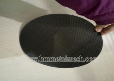 China Round Shape Extruder Screen Filter Discs , High Tensile Strength for sale