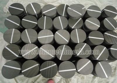 China Metal Wire Mesh Screen Cut Circles/Round Screen Filter Mesh Disc for sale
