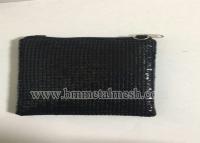 China Bag Garment Metallic Sequin Gold Aluminium Wire Net Mesh Fabric for sale