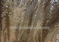 China Customized Metal Sequin Mesh Fabric for sale