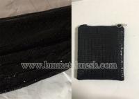 China 3mm Flake Size Metal Mesh Sequin Fabric with Oxidization Surface for Party Dress Application for sale