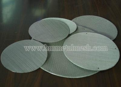China Extruder Screen Wire Mesh Filter Discs/ 300 325 400 500 635 Mesh Stainless Steel Wire Mesh for sale